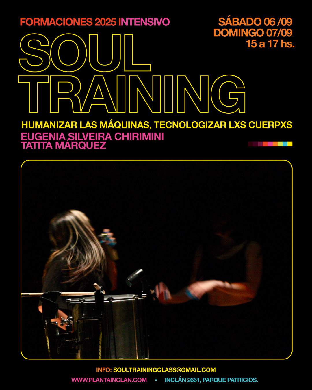 SOUL TRAINING: Humanizar las máquinas, tecnologizar lxs cuerpxs » Planta